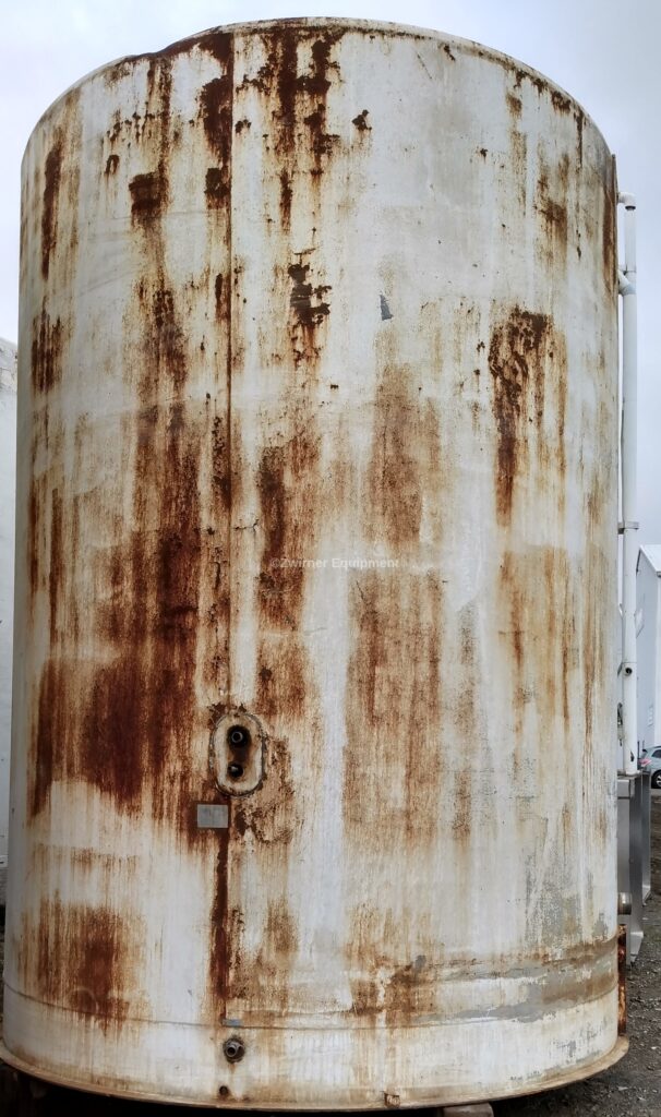 MUELLER 7,000 GALLON REFRIGERATED VERTICAL SILO TYPE STORAGE TANK ...